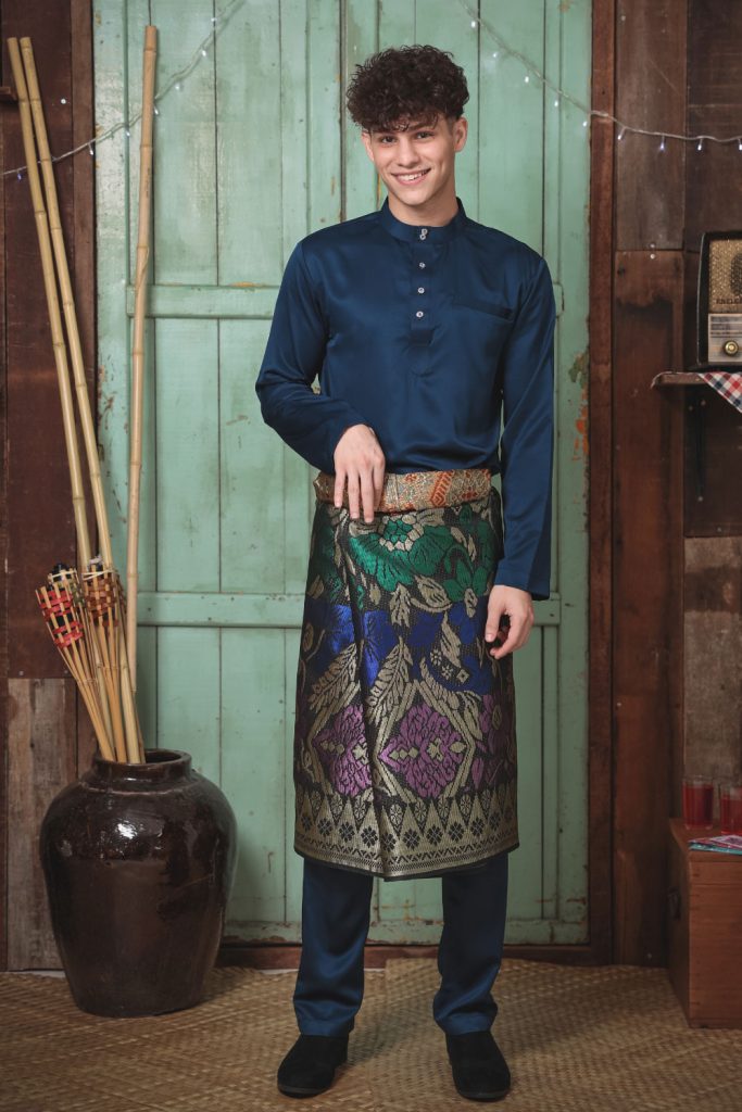 Baju Melayu Putra in Royal Blue – Qasha